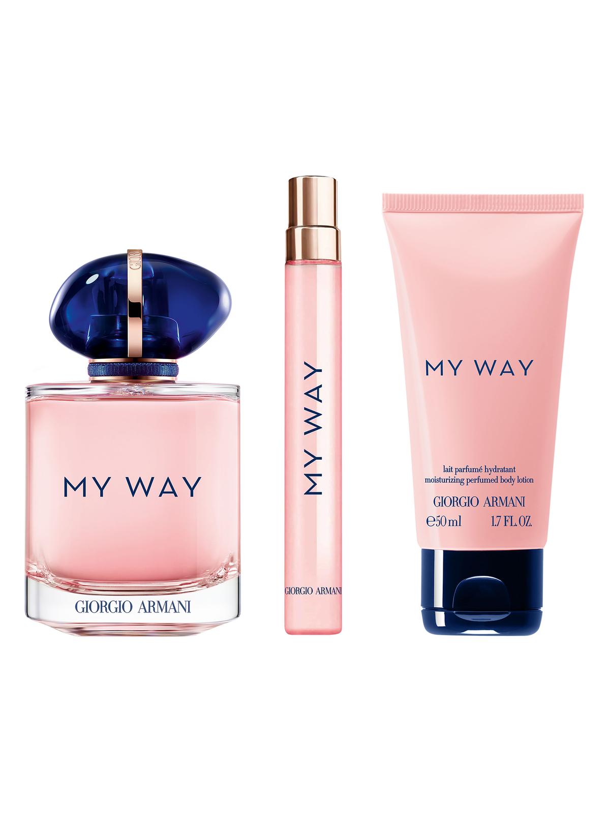 Set Perfume My Way EDP Mujer 90ml + 10ml + Locion 50ml Giorgio Armani ...