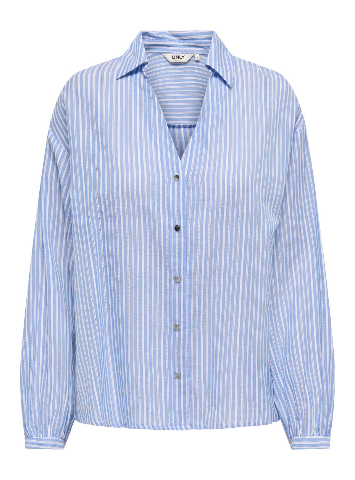 Camisa Regular de Cuello V Only | Paris.cl