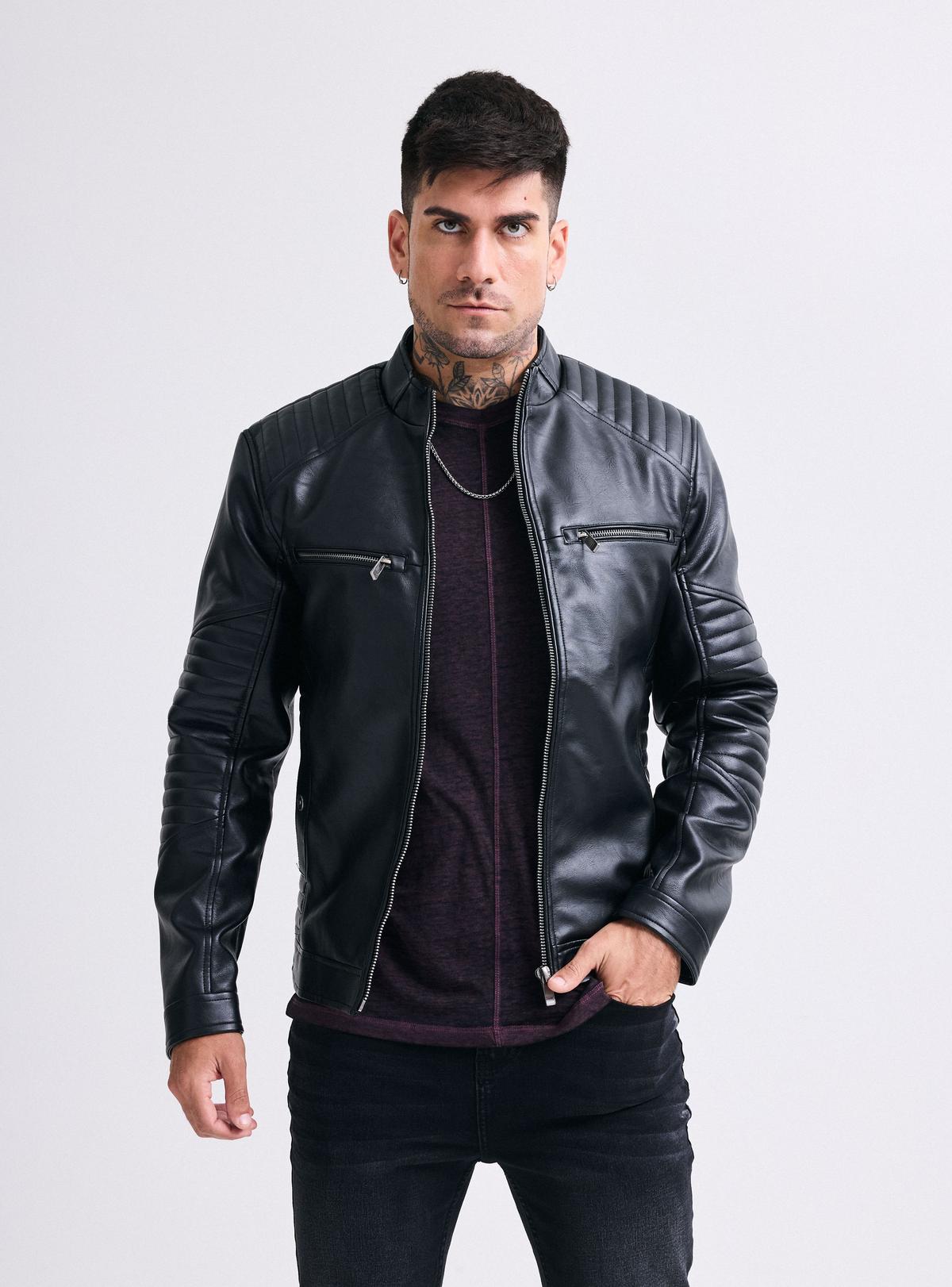 Chaqueta Biker Acolchada JJO | Paris.cl