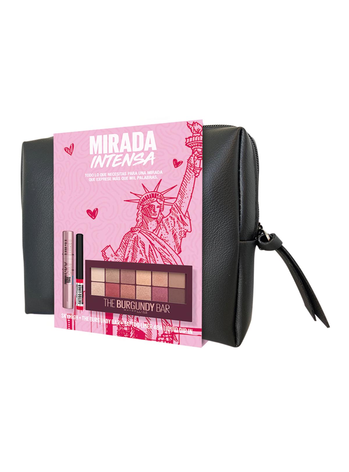 Pack Sky High Burgundy y Tattoo Liner Maybelline | Paris.cl