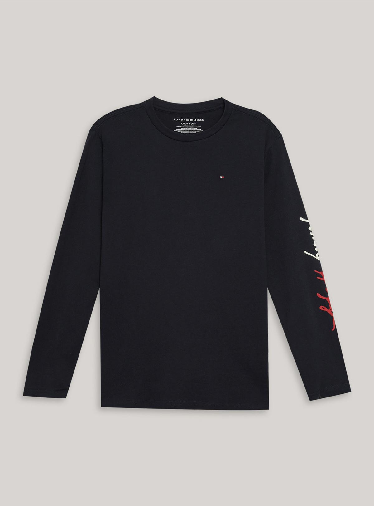 Polera Diseño Manga Larga Niño Tommy Hilfiger | Paris.cl