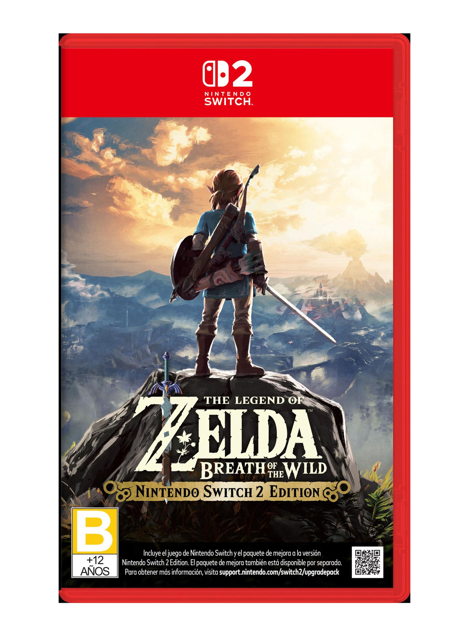 Juego Nintendo Switch 2 The Legend of Zelda Breath of the Wild NS2 Edition Nintendo | Paris.cl