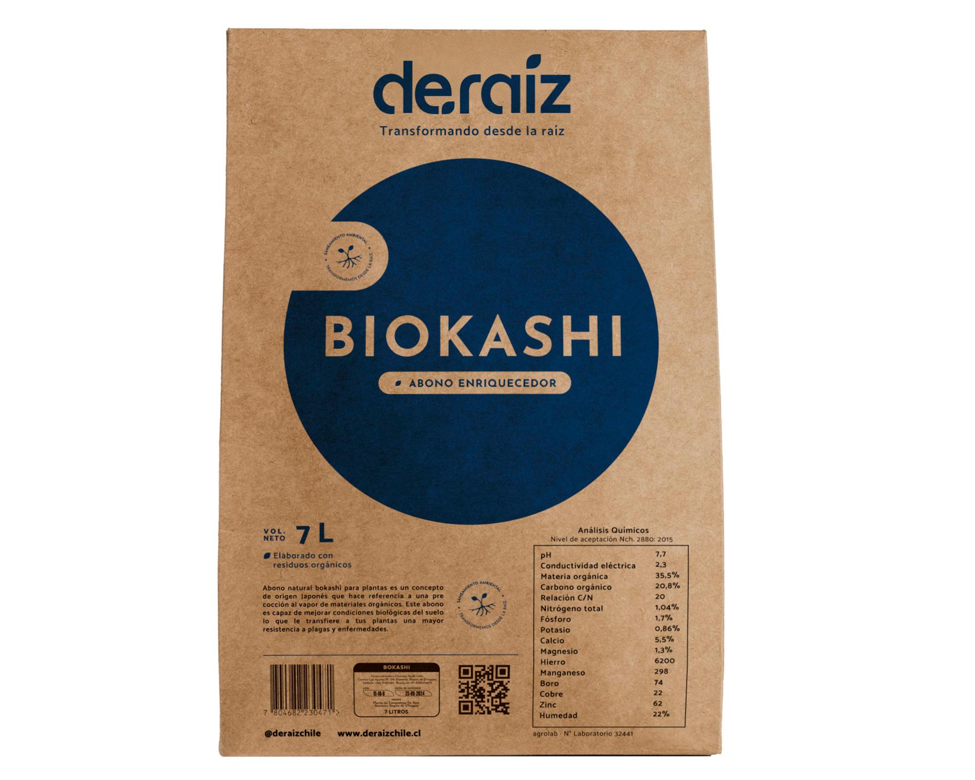 Sustrato Bokashi 7 lt De raíz | Paris.cl