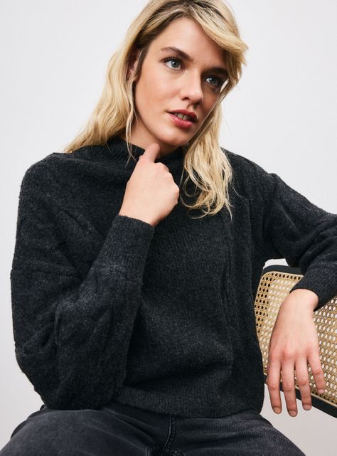 Sweater Diseño Trenza Alaniz | Paris.cl