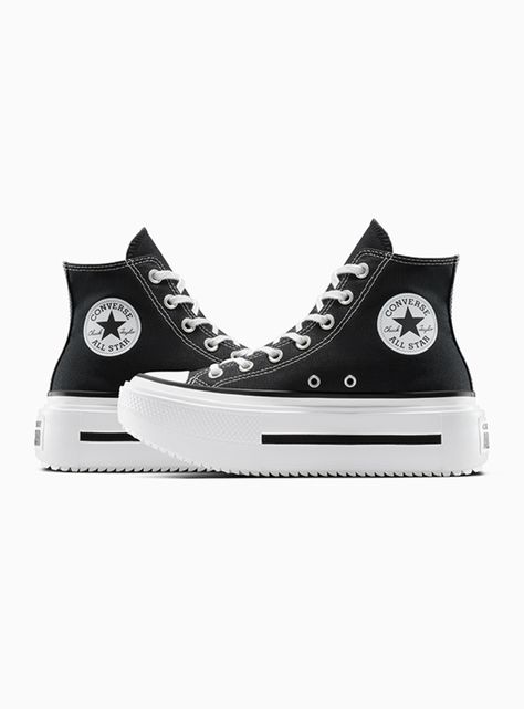 Zapatilla Urbana Chuck T All Star Lift Double Stack Mujer Converse ...
