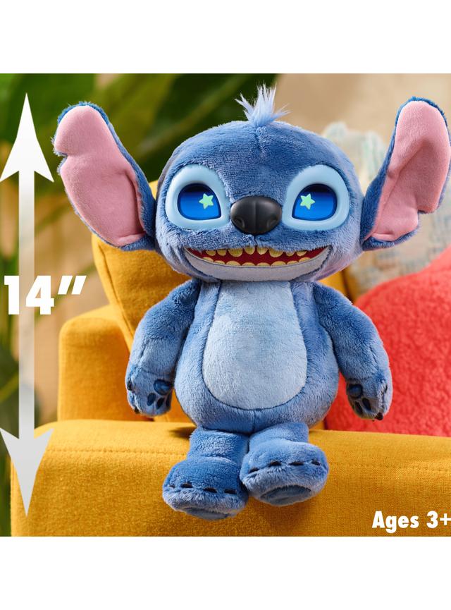 Peluche Interactivo Many Moods Stitch Sonidos y Ojos LCD Stitch | Paris.cl