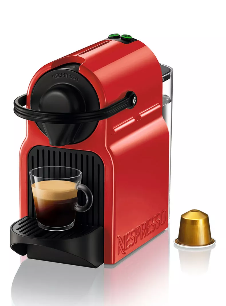 Cafetera de Cápsulas 700 ml Inissia Roja Nespresso | Paris.cl