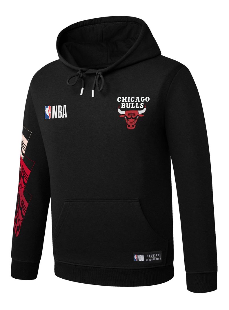 NBA - Polerón con Capucha Gráfica Bulls Triple Team | Ofertitas
