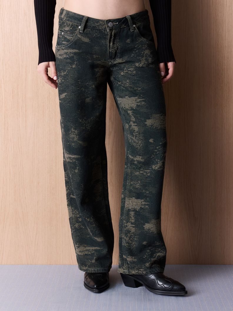 Jeans Jacquard Denim Opposite | Paris.cl