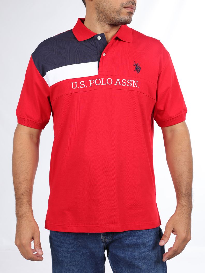 US Polo Assn - Polera Cuello Redondo Cosida Logo | Ofertitas
